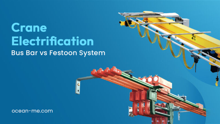 Crane Electrification - Bus Bar Vs. Festoon System